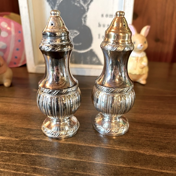 Vintage | Dining | Vintage Art Deco Luraline Silver Plate Salt And ...